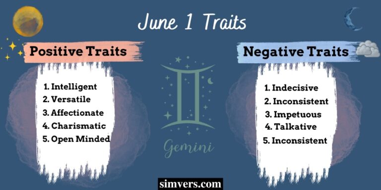 June 1 Zodiac: Birthday, Personality, Traits & More (Ultimate Guide)